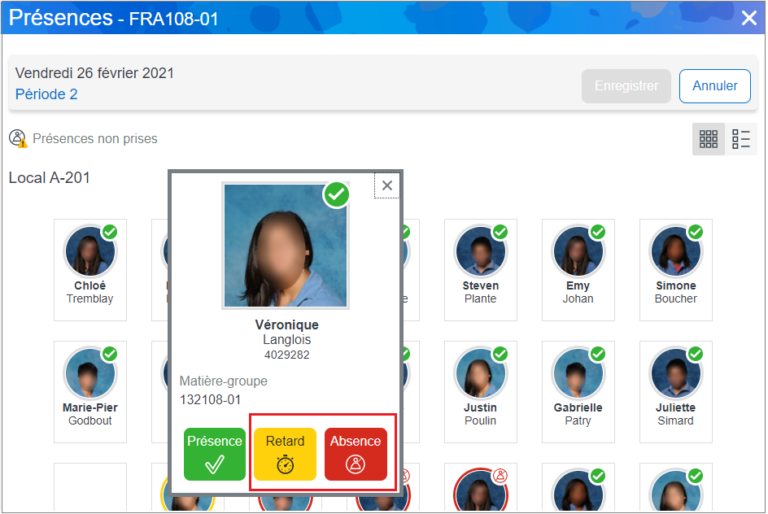 Comment prendre les présences? - Mozaïk-Portail - C'est simple!
