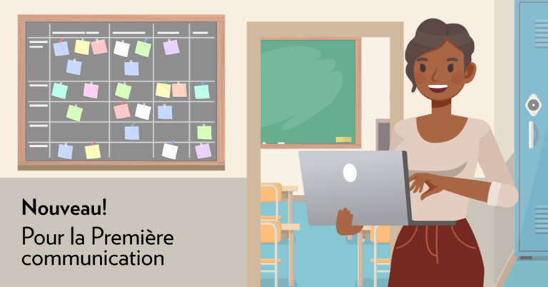 Nouveau - Les messages généraux pour la première communication - Mozaïk-Portail - C'est simple!